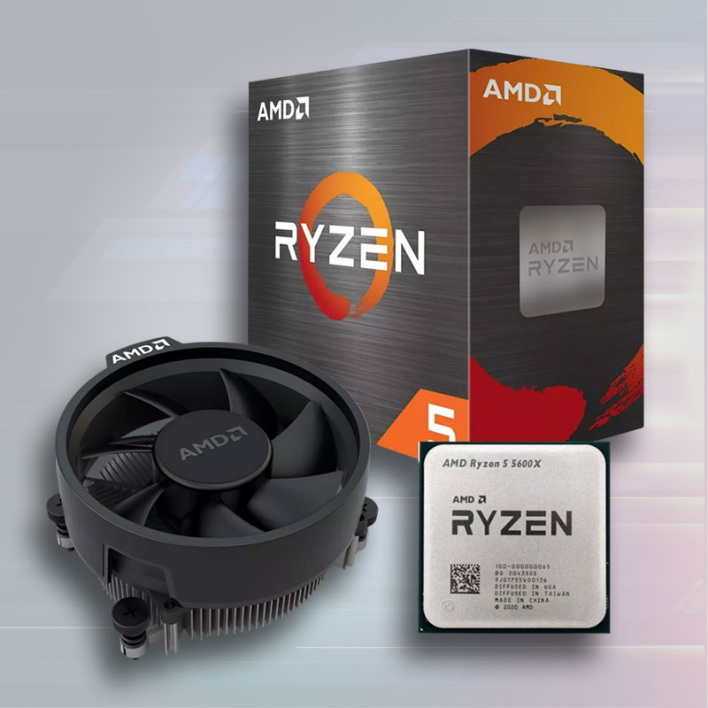 AMD Ryzen 5 5600X Wraith Stealth BOX – IMTECH STORE